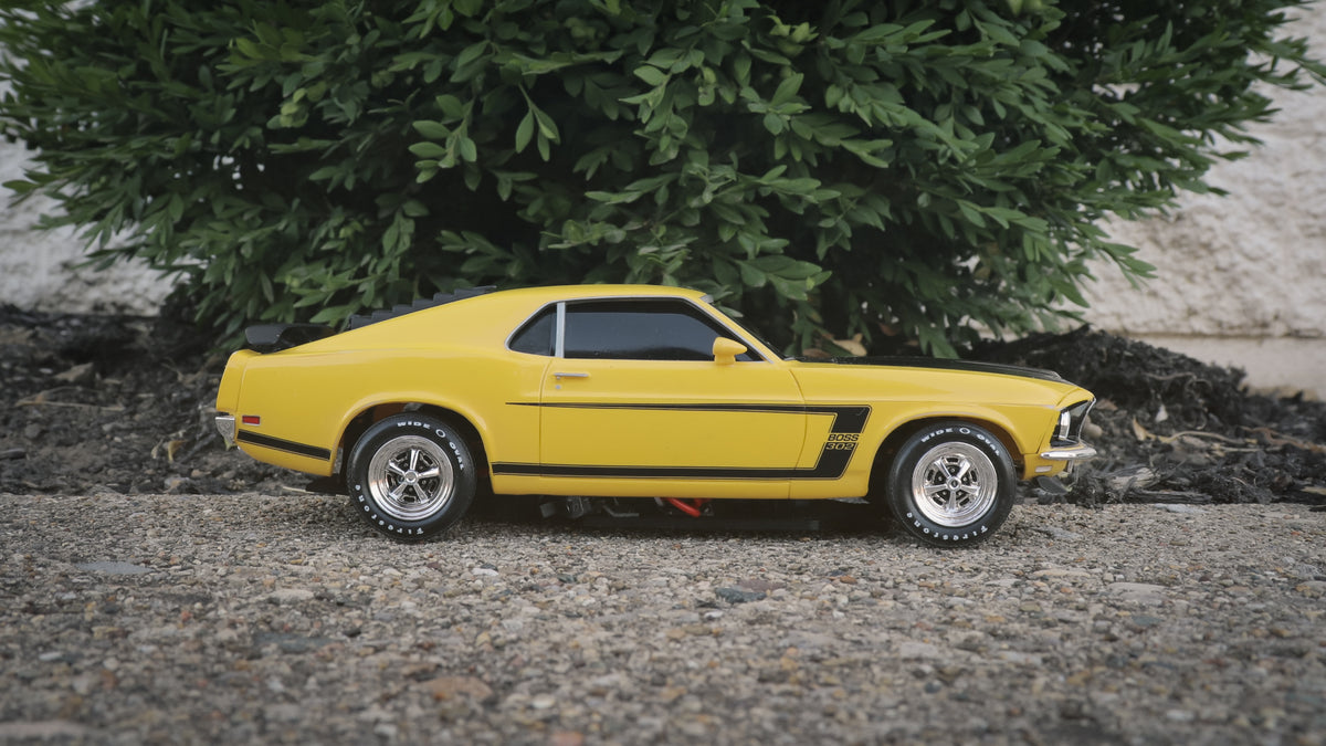 Build a 1/25 Scale Mustang Boss 302 RC Model – Make It RC