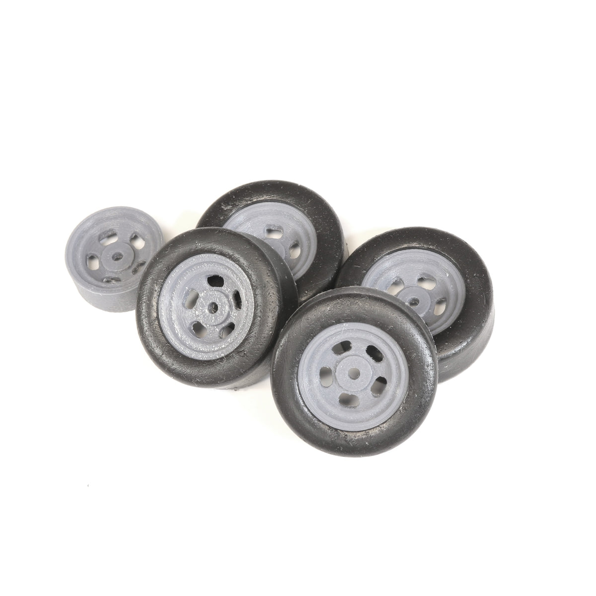 Make It RC 1/24 Scale Classic Slotted Mag Wheel Set