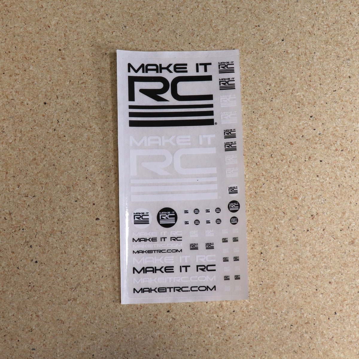 Make It RC Decal Sheet