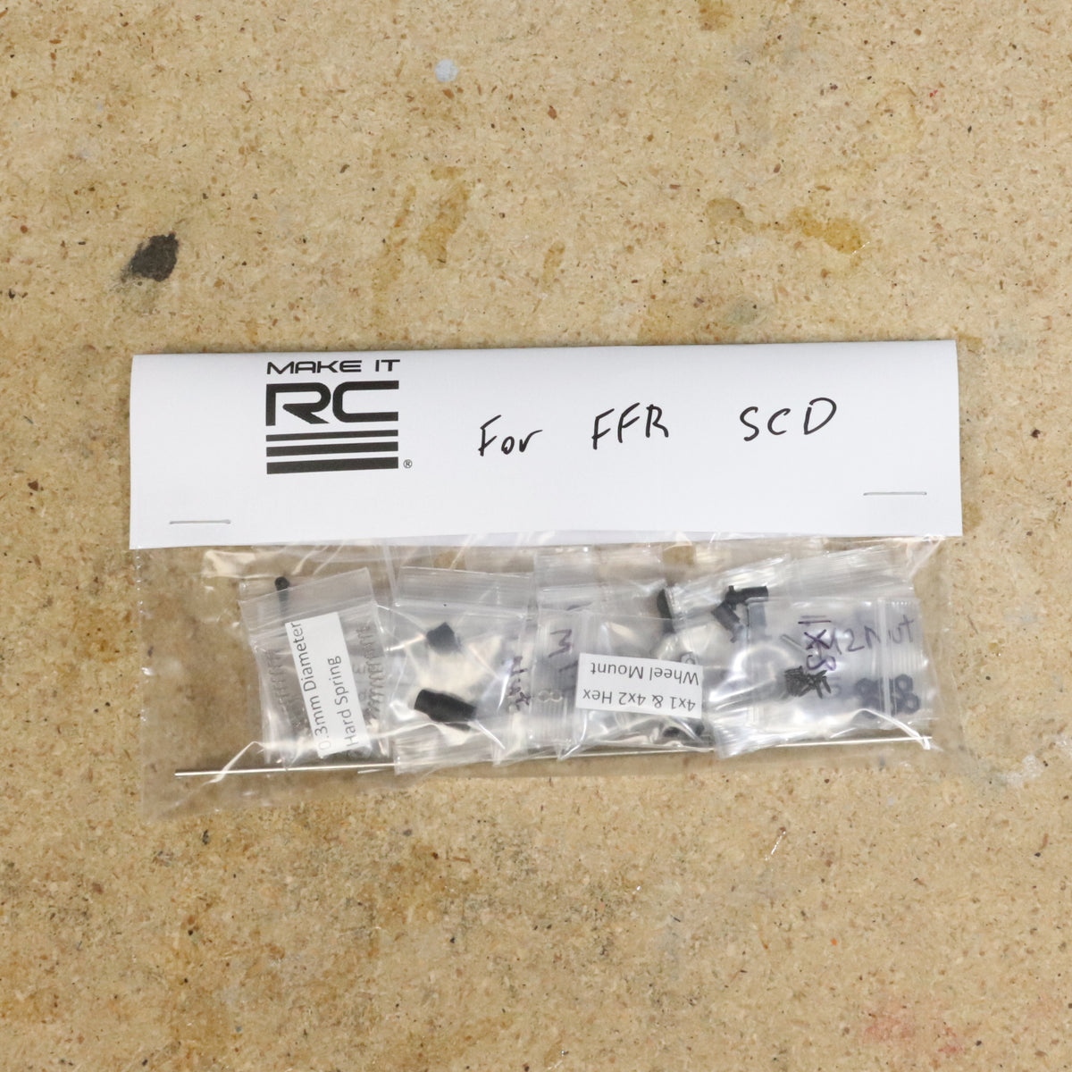 Hardware Kit for FFR SCD – Make It RC